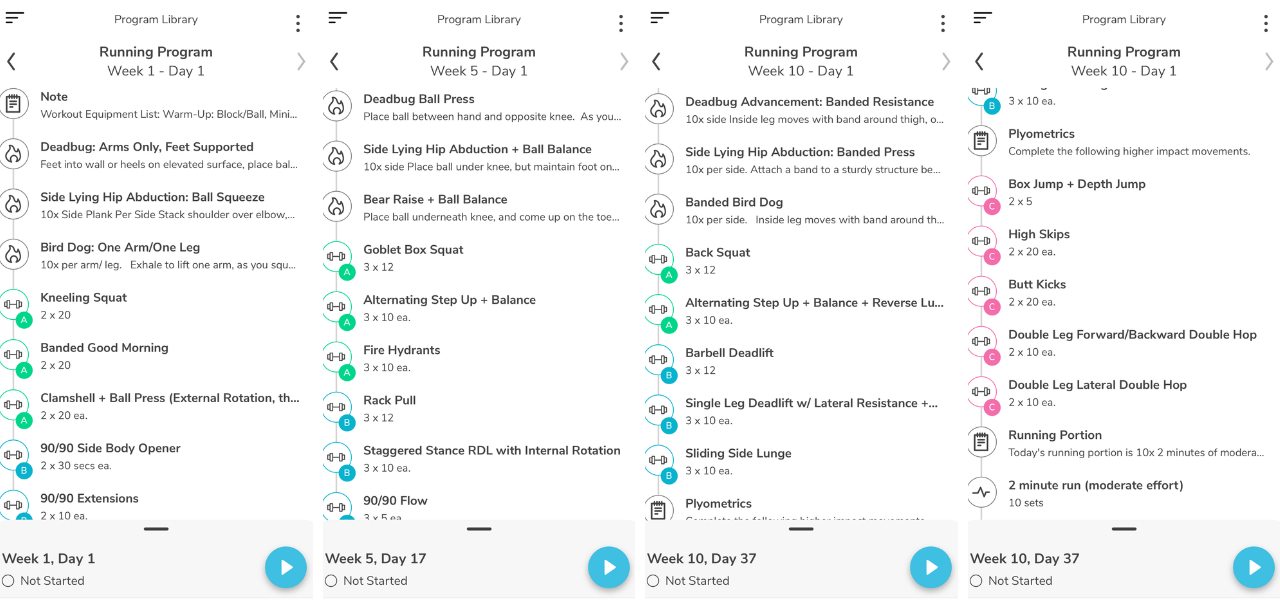 Postpartum Return to Running Program - MamasteFit