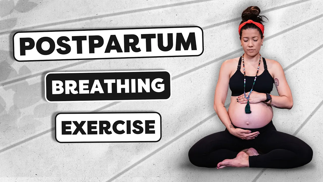 Mindfulness Breathing Exercise for Postpartum Moms - MamasteFit